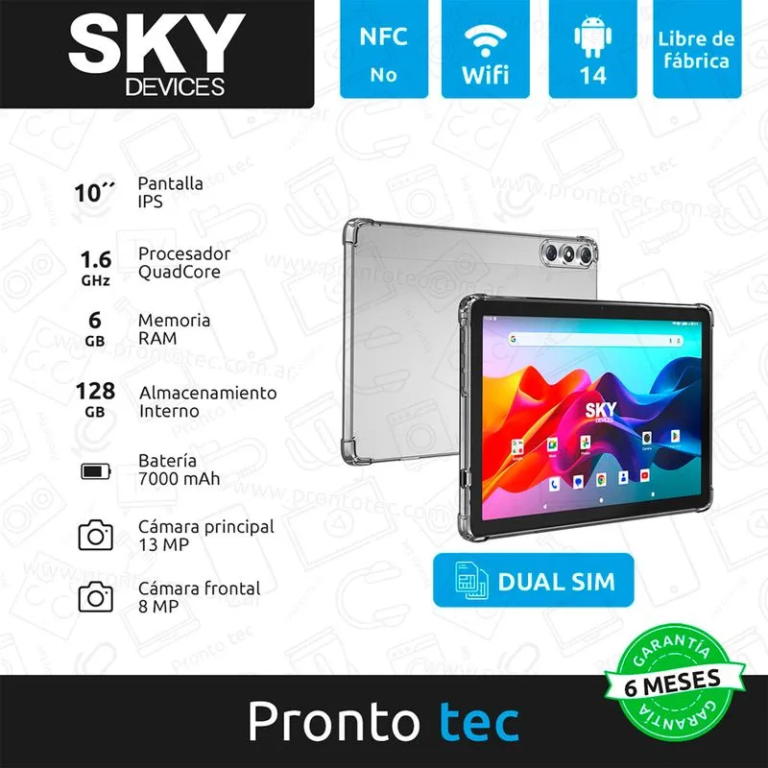 Tablet Sky Elite T10 Pro - Casa Lorenzo